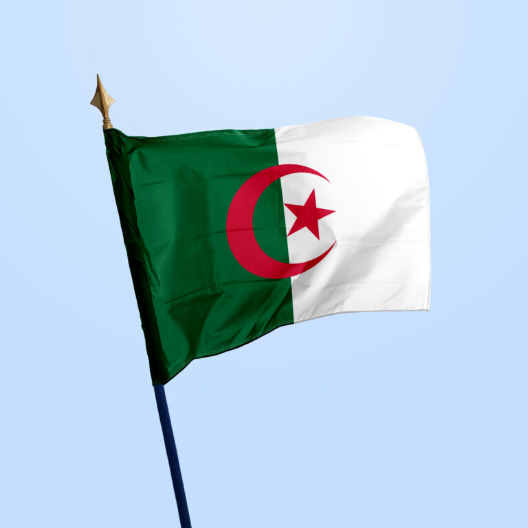 Drapeau Algérie - fabrication française | Pavoifêtes